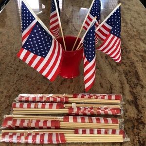 Holiday | American Flags 48 Piece Wood Stick | Poshmark